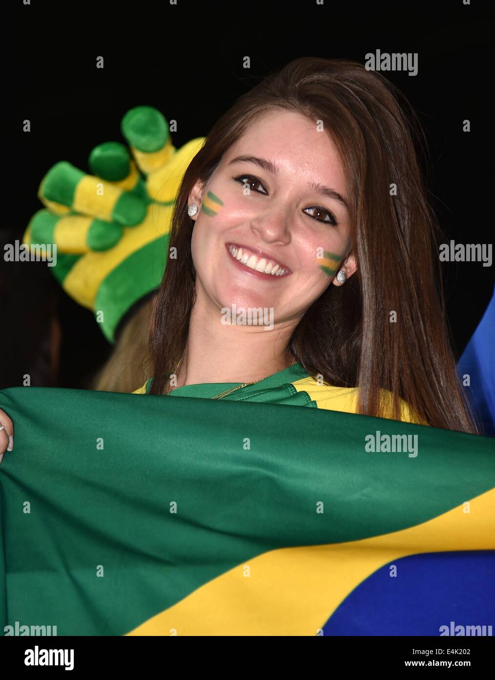 Brazil germany 7 1 world cup fans hi-res stock photography and images ...