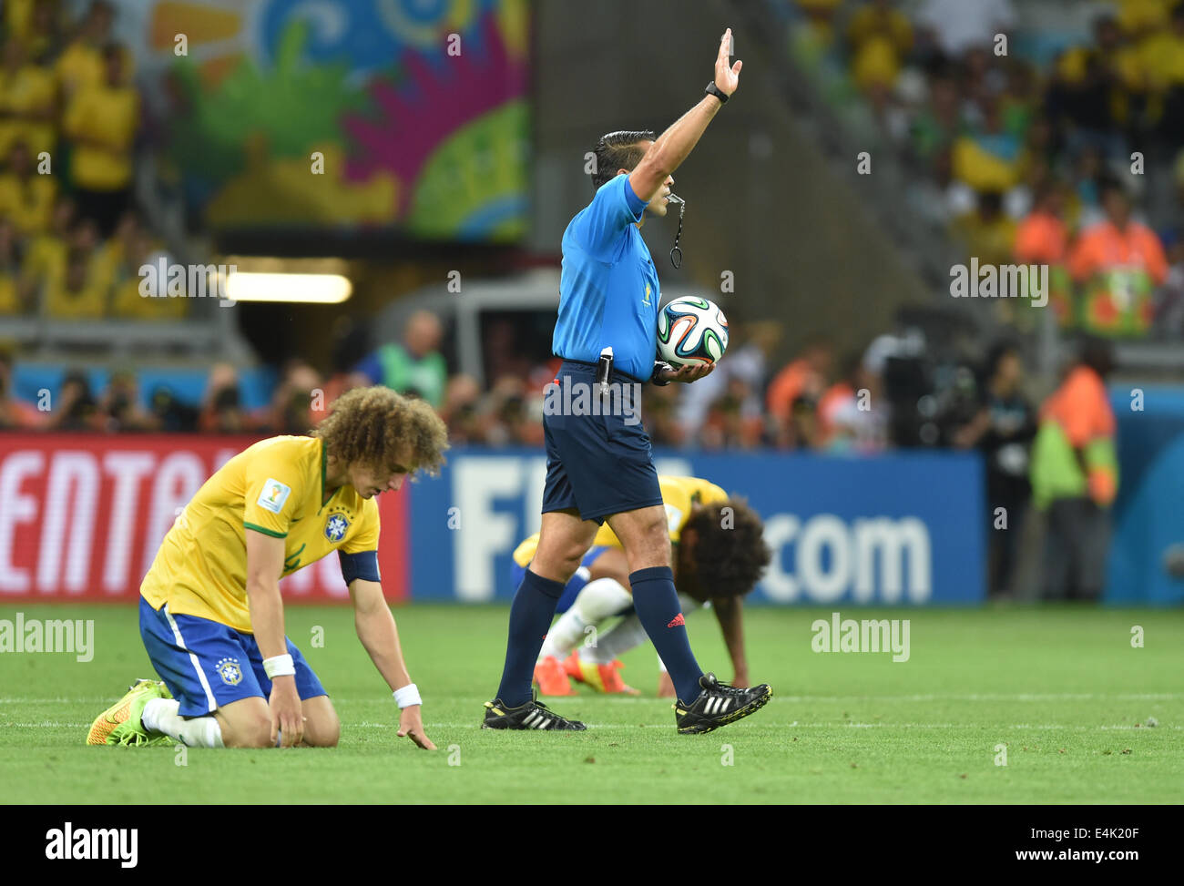 Referee marco rodriguez fifa world cup semi final estadio mineirao hi ...