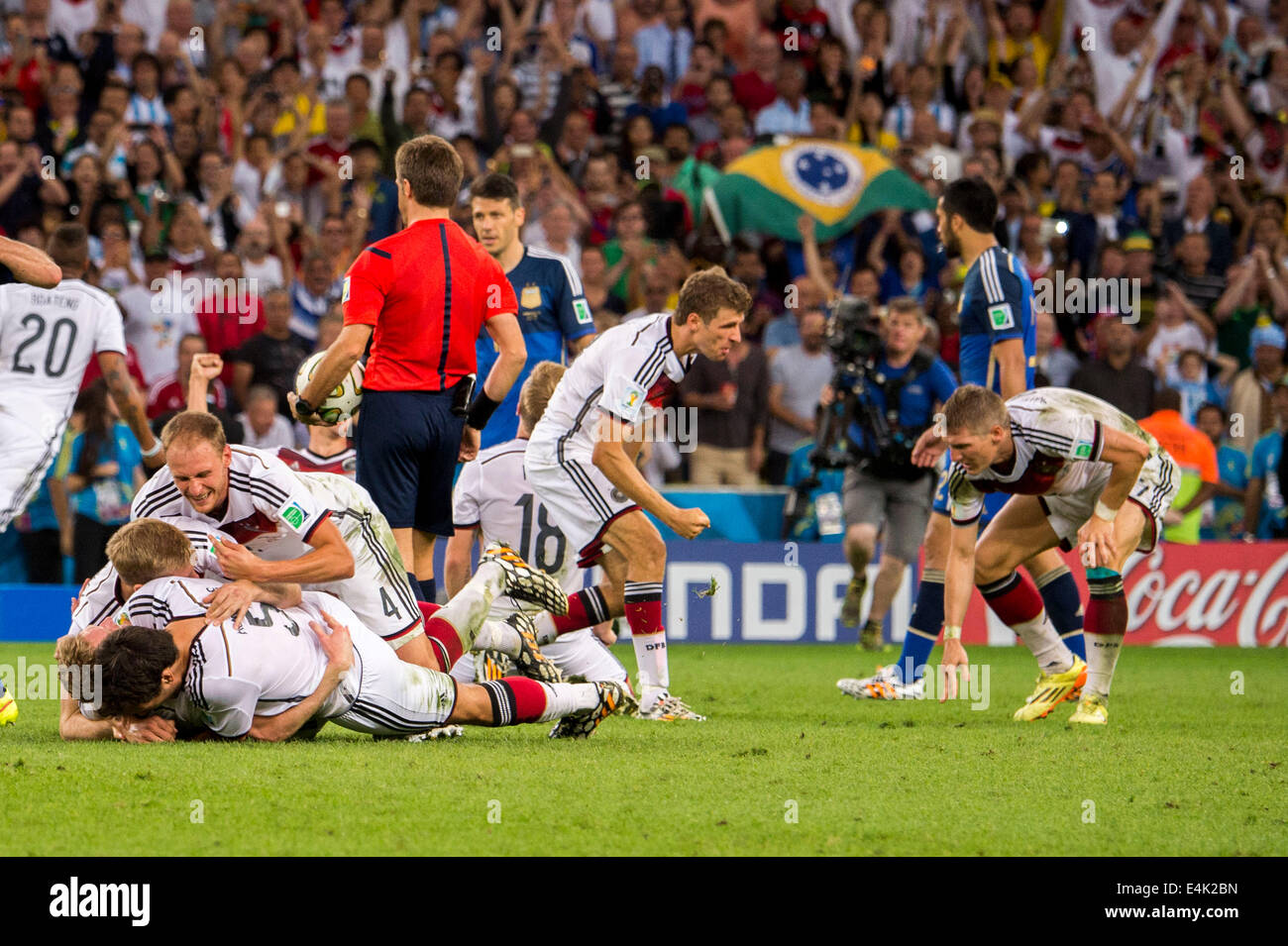 Rio de Janeiro, Brazil. 13th July, 2014. Germany team group (GER ...