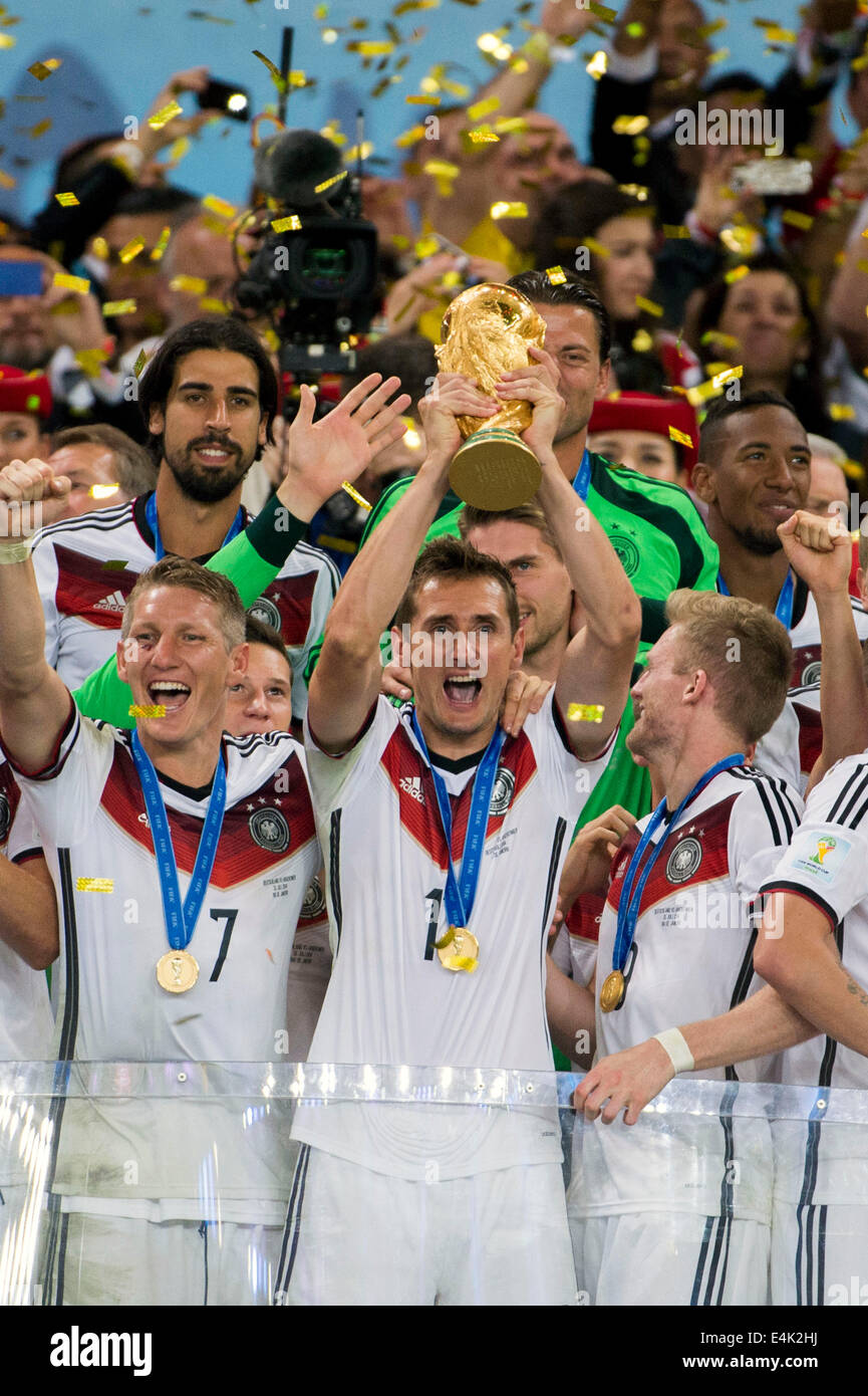 Rio de Janeiro, Brazil. 13th July, 2014. Miroslav Klose (GER) Football ...