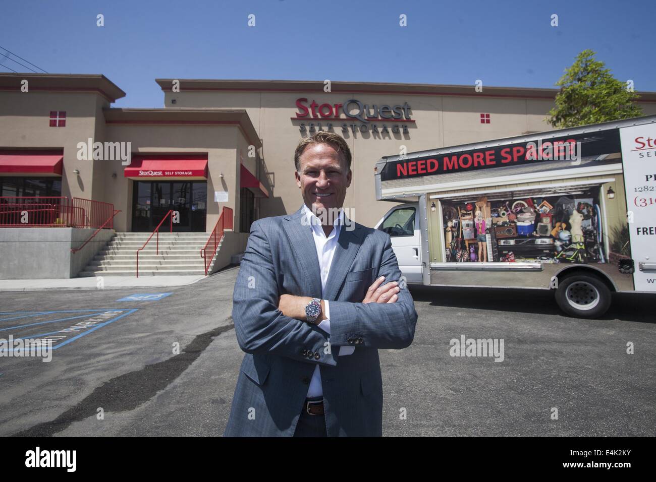 Los Angeles, California, USA. 23rd June, 2014. Bill Hobin, president of ...