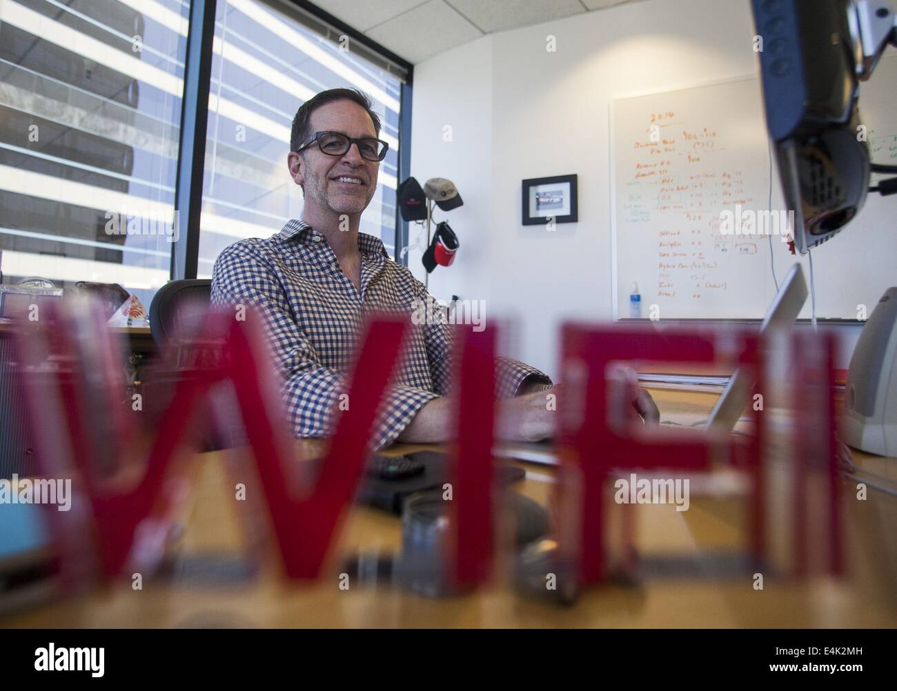 June 24, 2014 - Los Angeles, California, U.S - David Hagan, CEO of ...