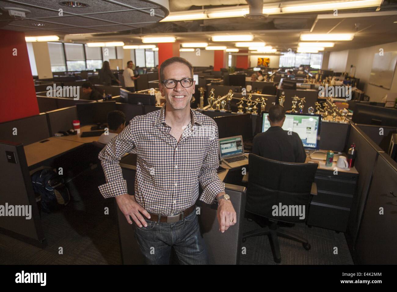 June 24, 2014 - Los Angeles, California, U.S - David Hagan, CEO of ...