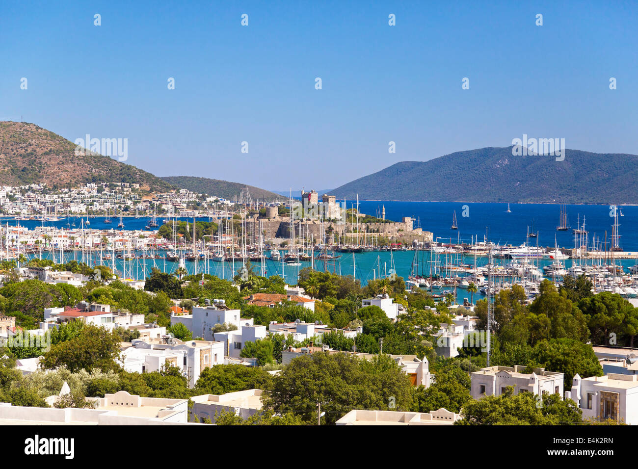 Bodrum town, Turkey Stock Photo - Alamy