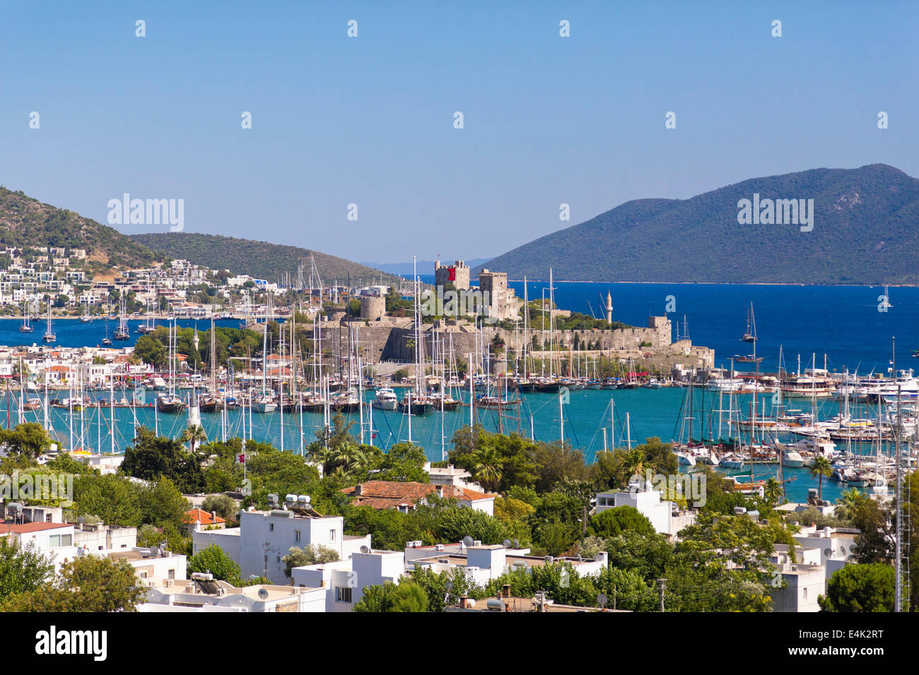 Bodrum town, Turkey Stock Photo - Alamy