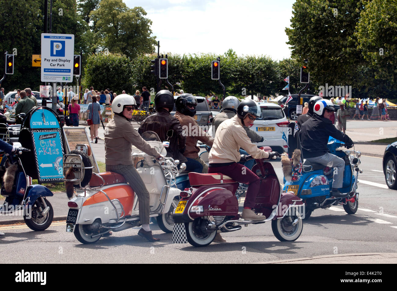 Lambretta rally hi-res stock photography and images - Alamy