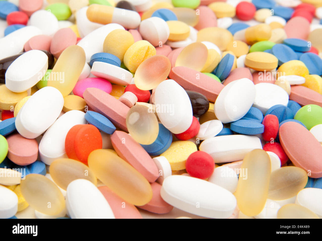 background made of colorful pills texture Stock Photo - Alamy