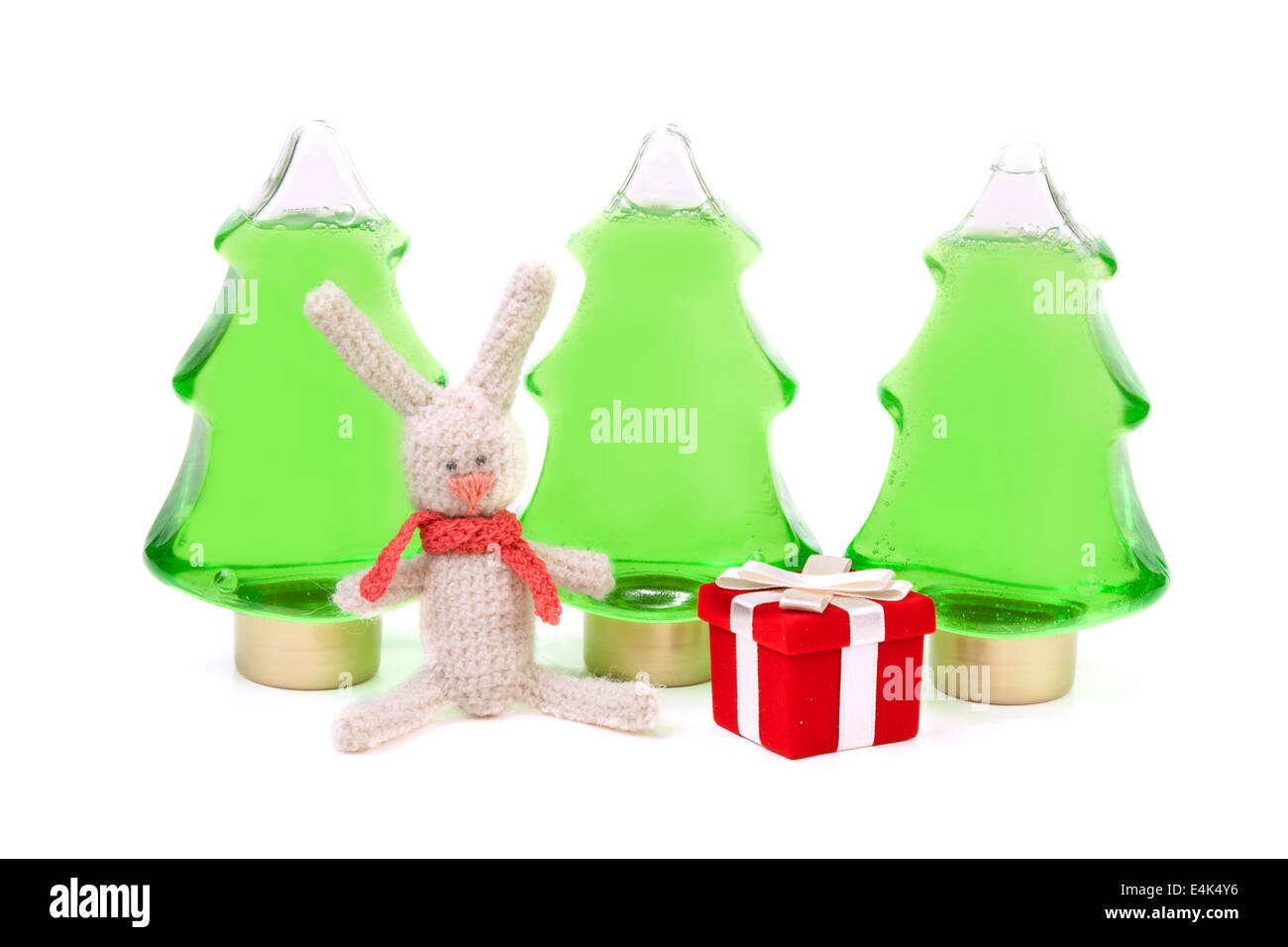 Rabbit with red box hi-res stock photography and images - Alamy