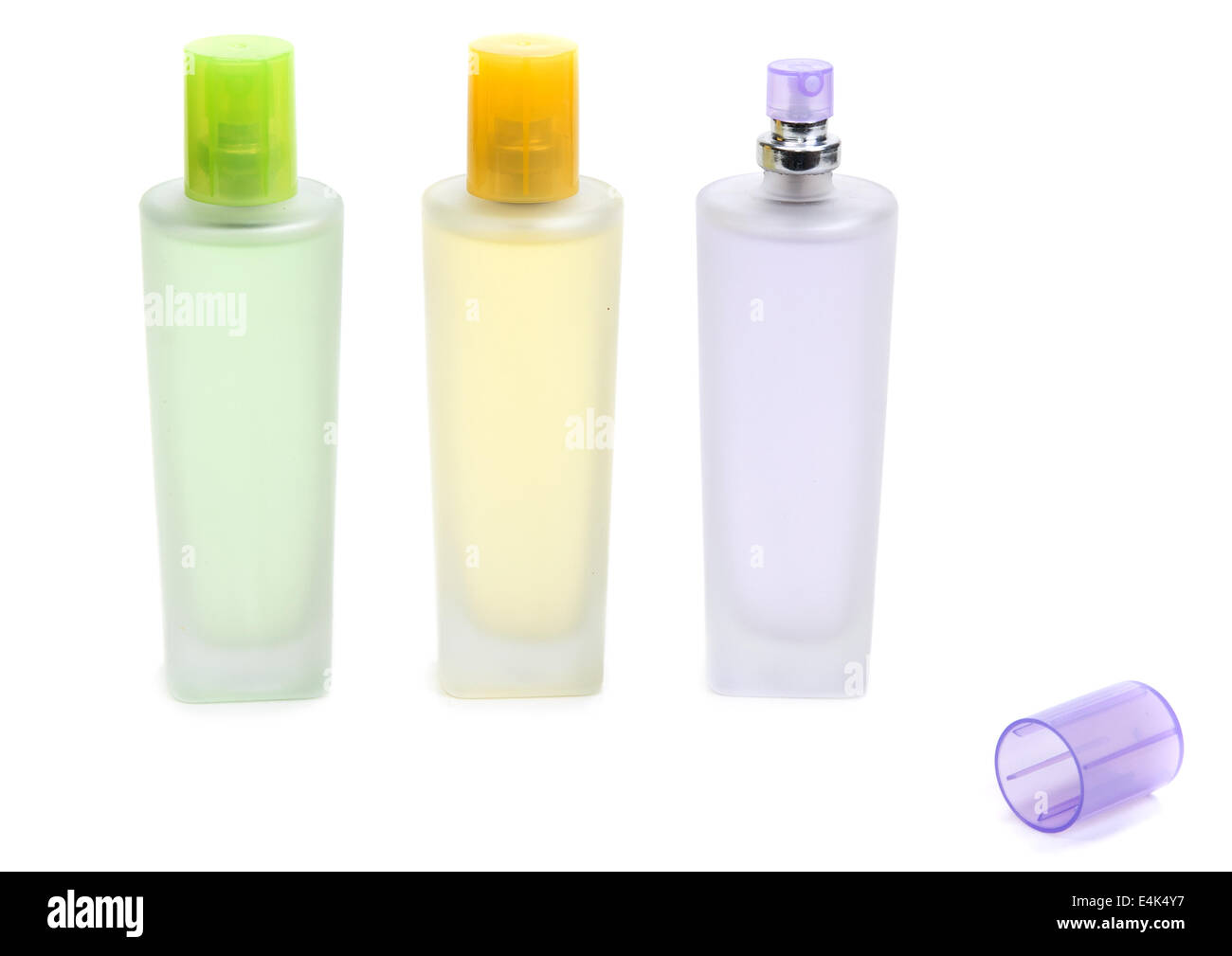 Three perfume bottle Stock Photo - Alamy