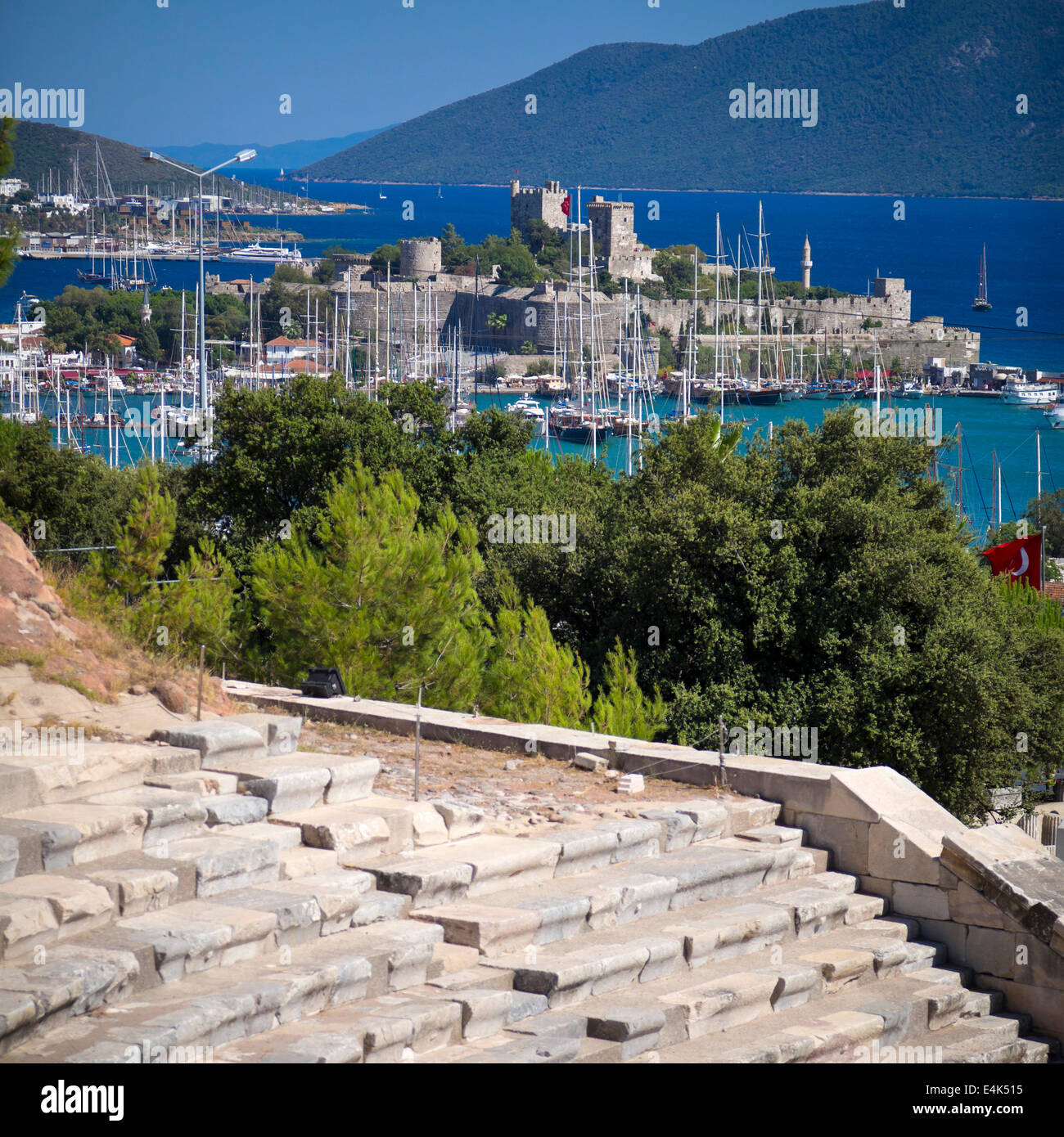 Bodrum town, Turkey Stock Photo - Alamy
