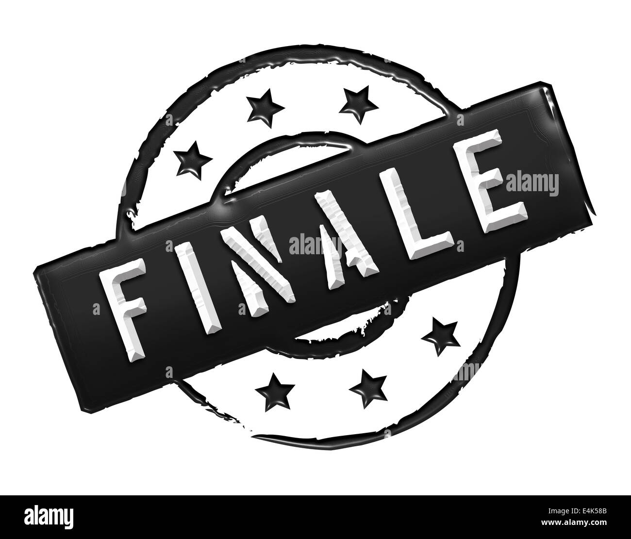 Stamp - FINALE Stock Photo - Alamy