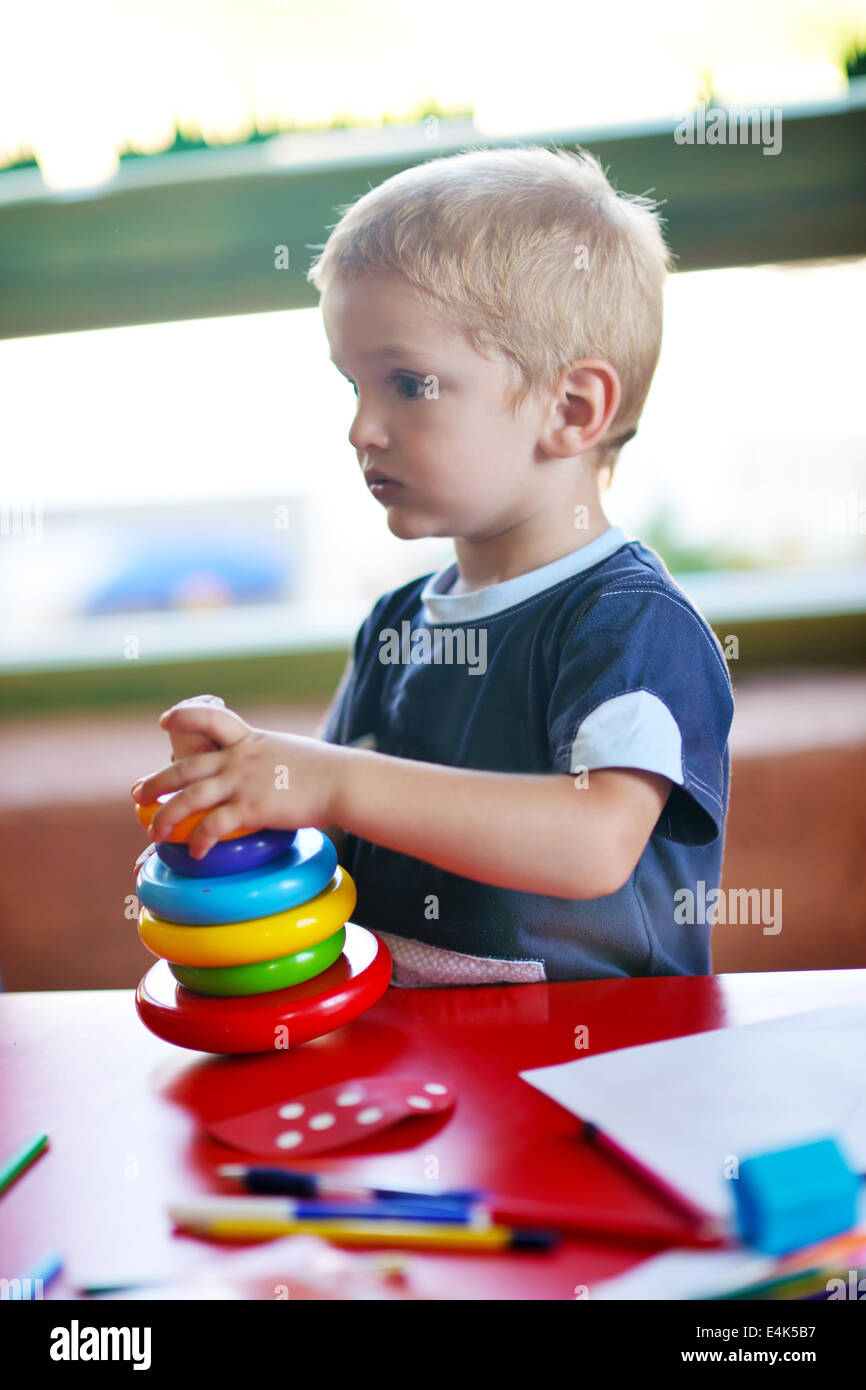 cute little child play and have fun Stock Photo - Alamy