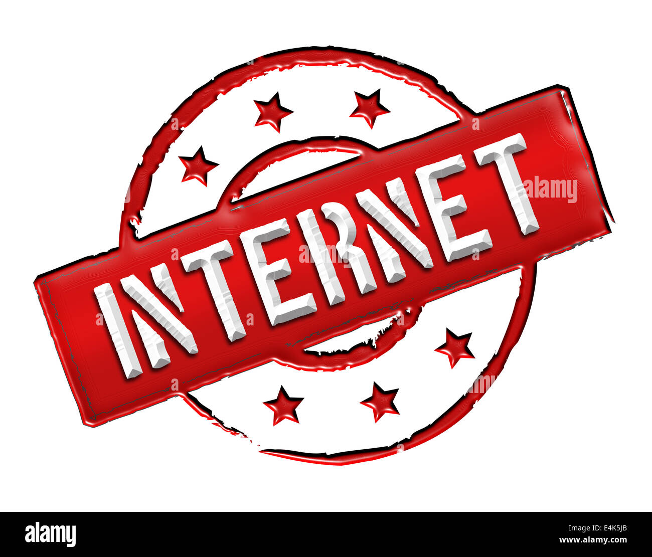 Stamp - INTERNET Stock Photo - Alamy