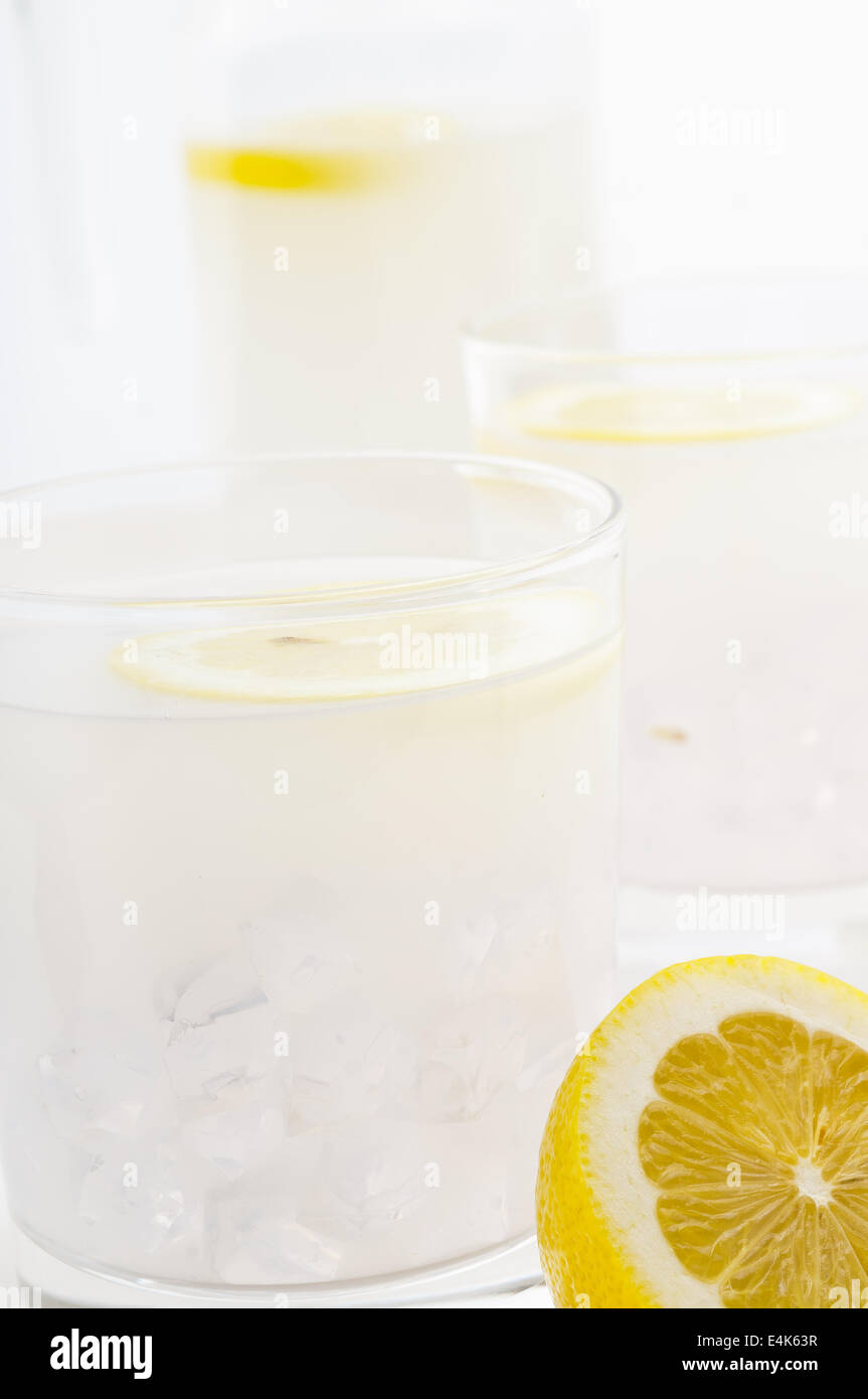fresh lemonade drink Stock Photo - Alamy