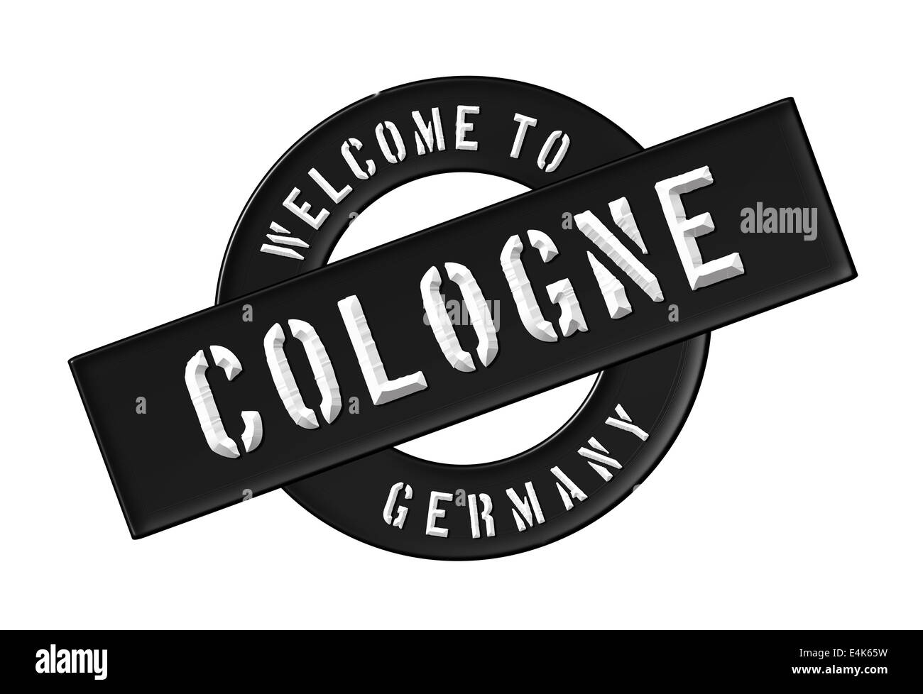 WELCOME TO COLOGNE Stock Photo - Alamy