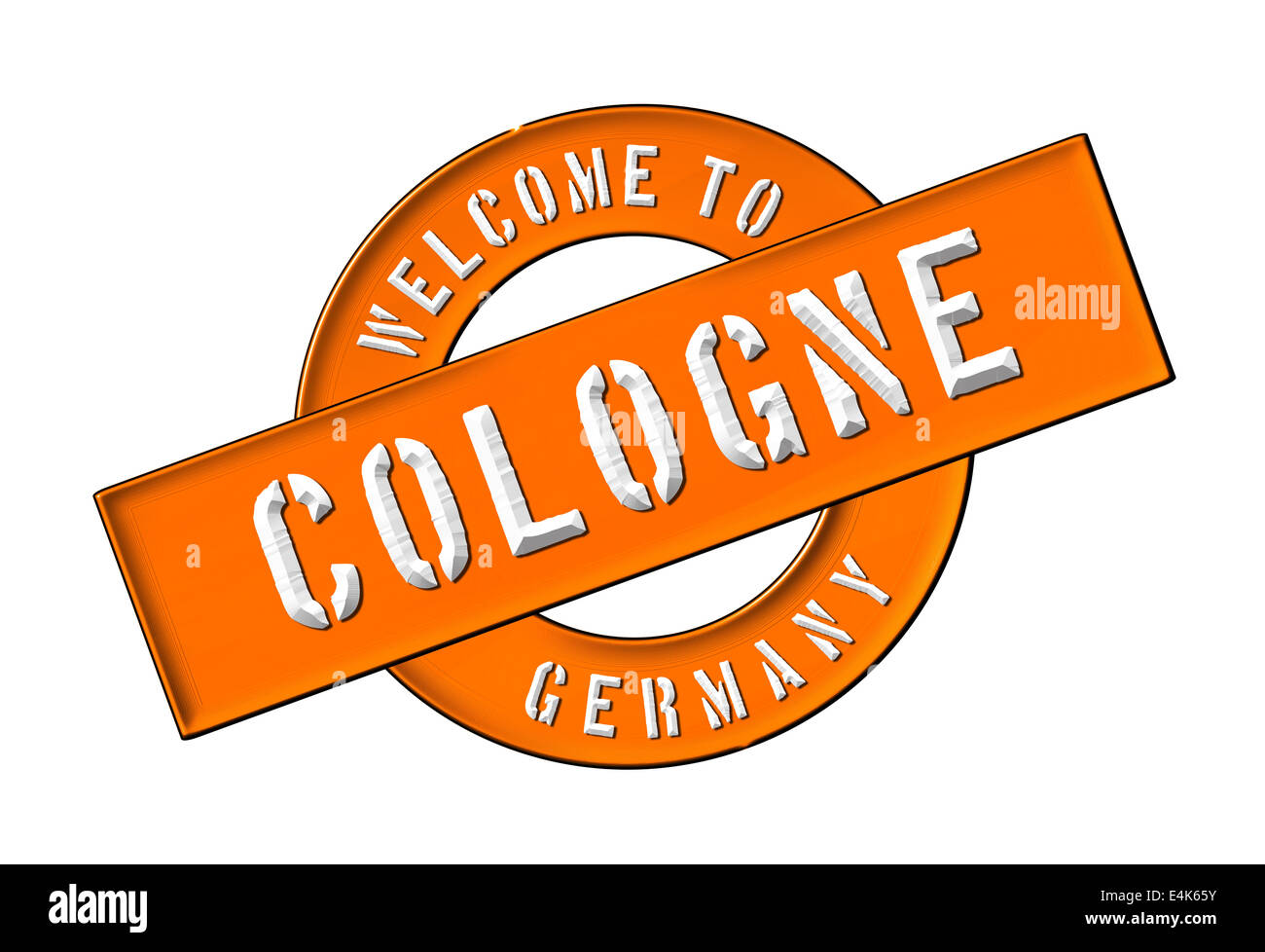 WELCOME TO COLOGNE Stock Photo - Alamy