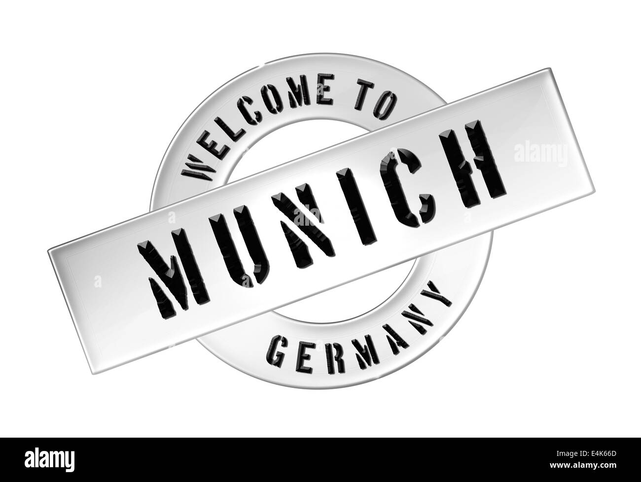Munich banner Black and White Stock Photos & Images - Alamy
