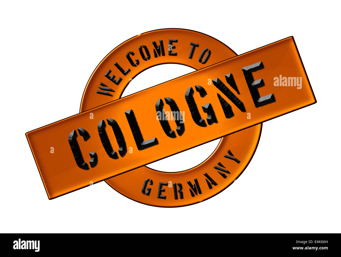 WELCOME TO COLOGNE Stock Photo - Alamy