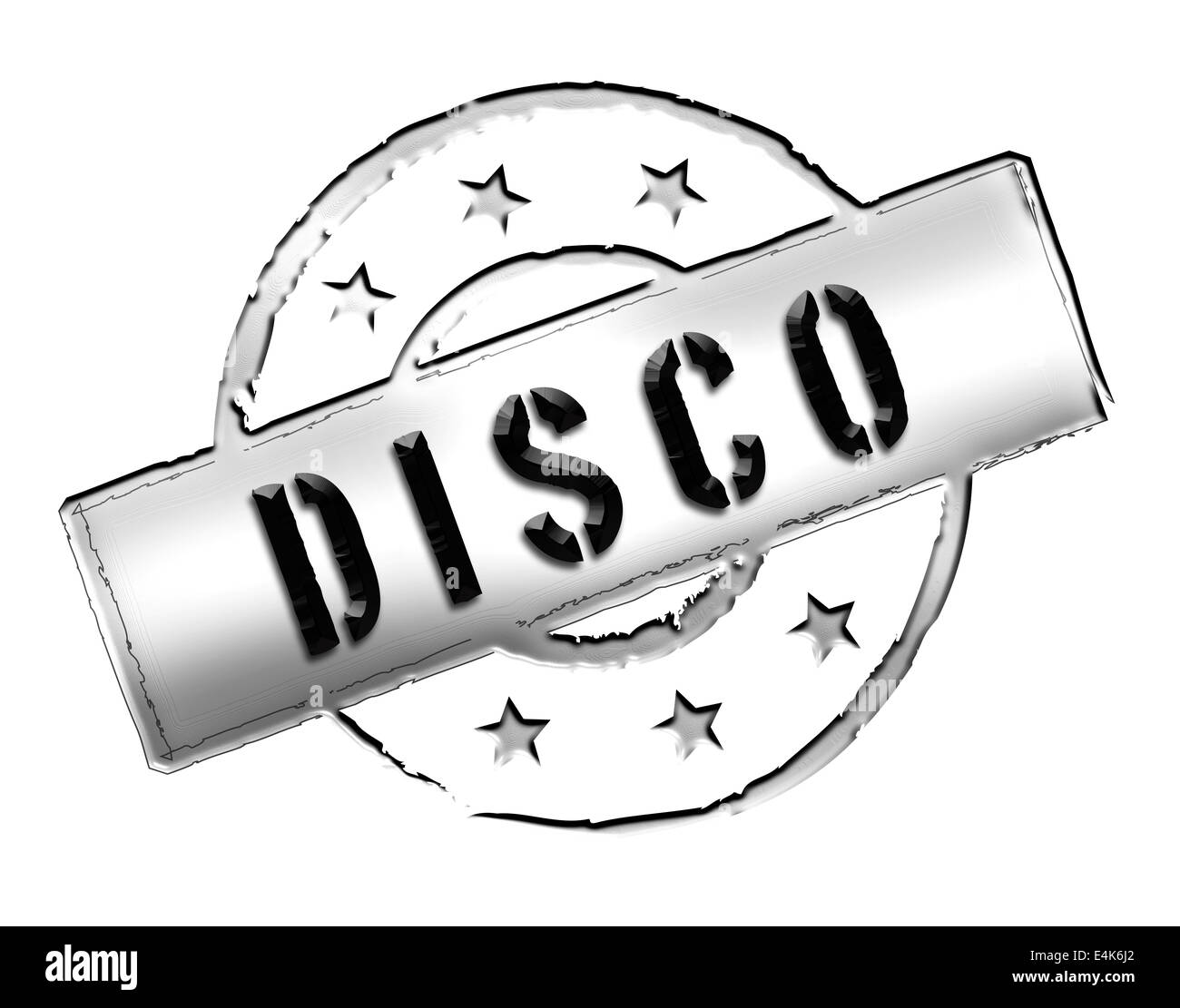 Disco Dancing Black and White Stock Photos & Images - Alamy