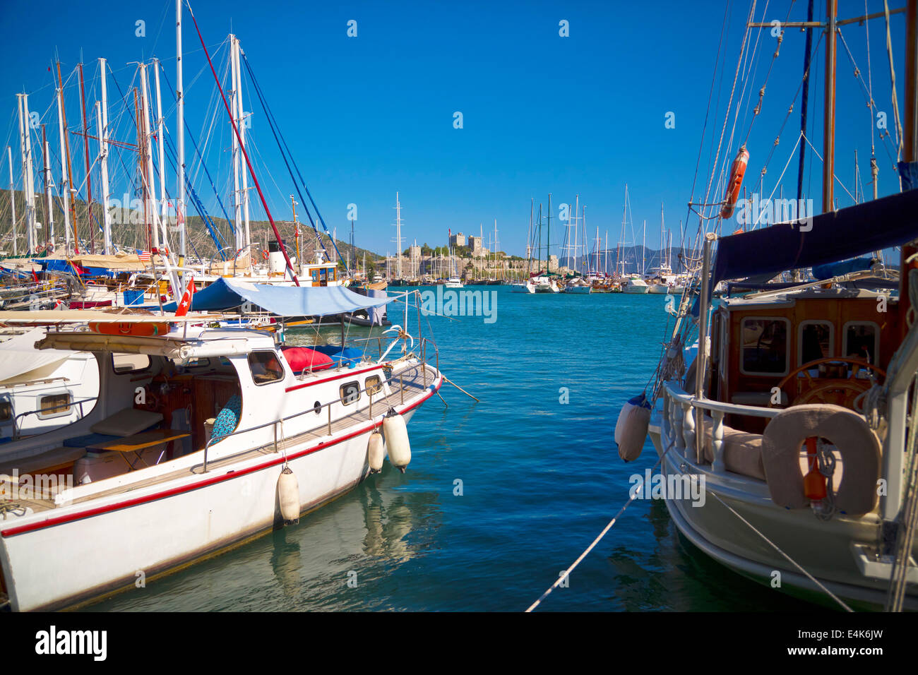 Bodrum town, Turkey Stock Photo - Alamy