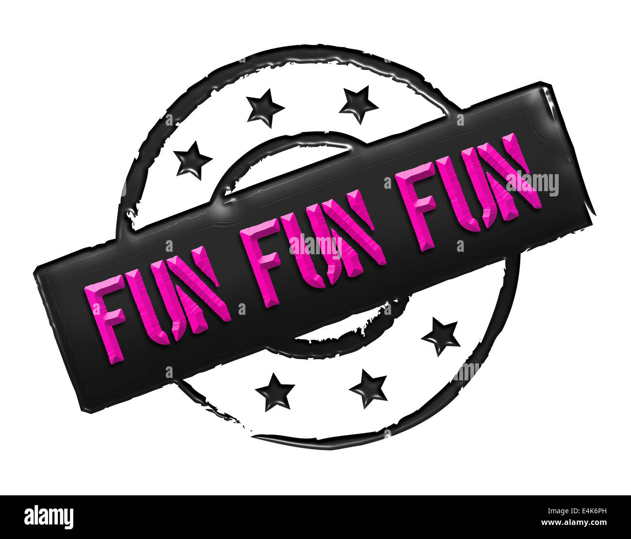 Stamp - FUN FUN FUN Stock Photo - Alamy
