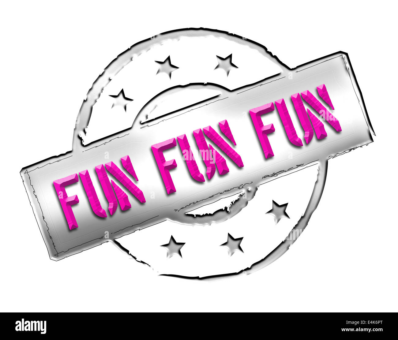 Stamp - FUN FUN FUN Stock Photo - Alamy