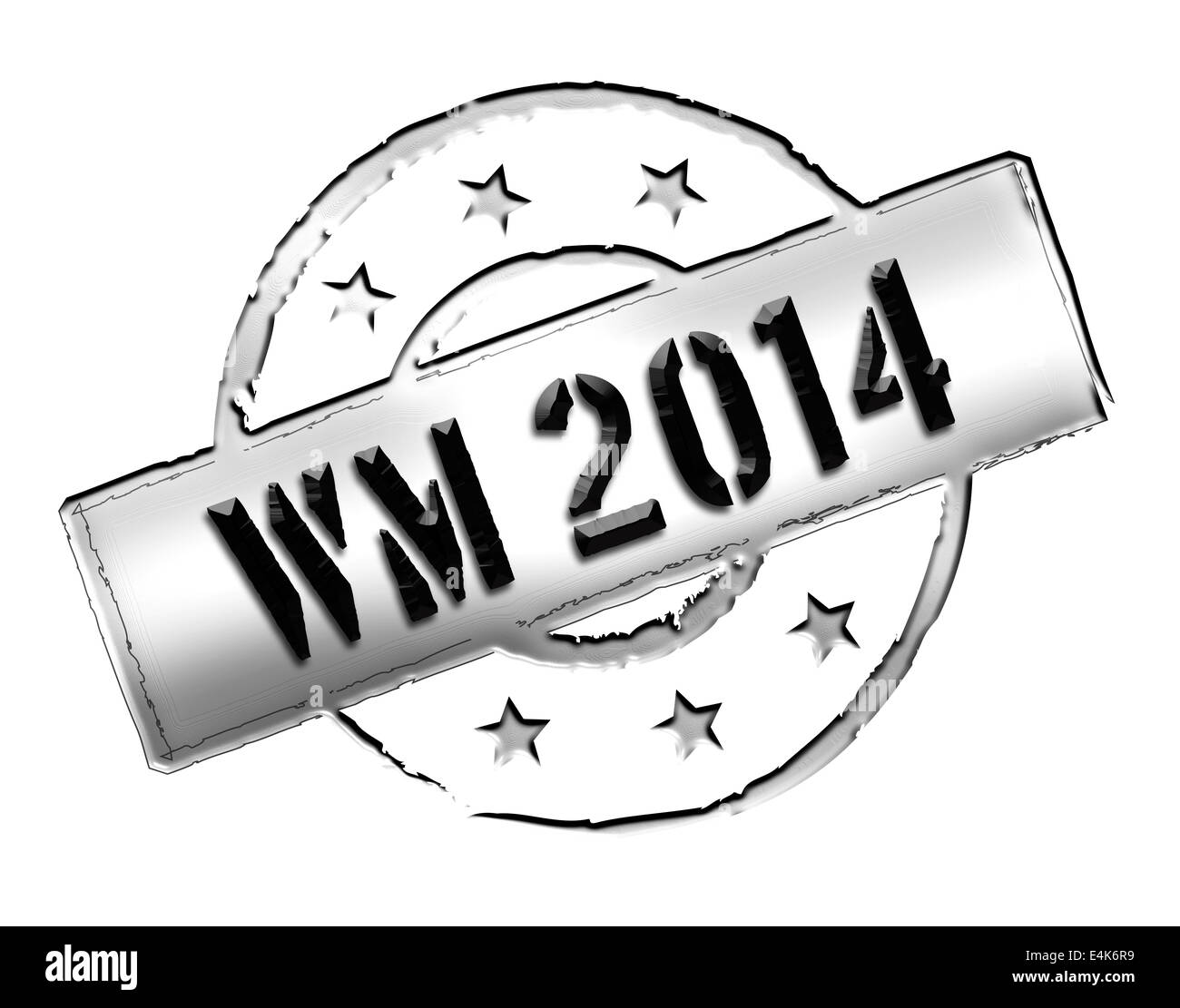 Stamp - WM 2014 Stock Photo - Alamy