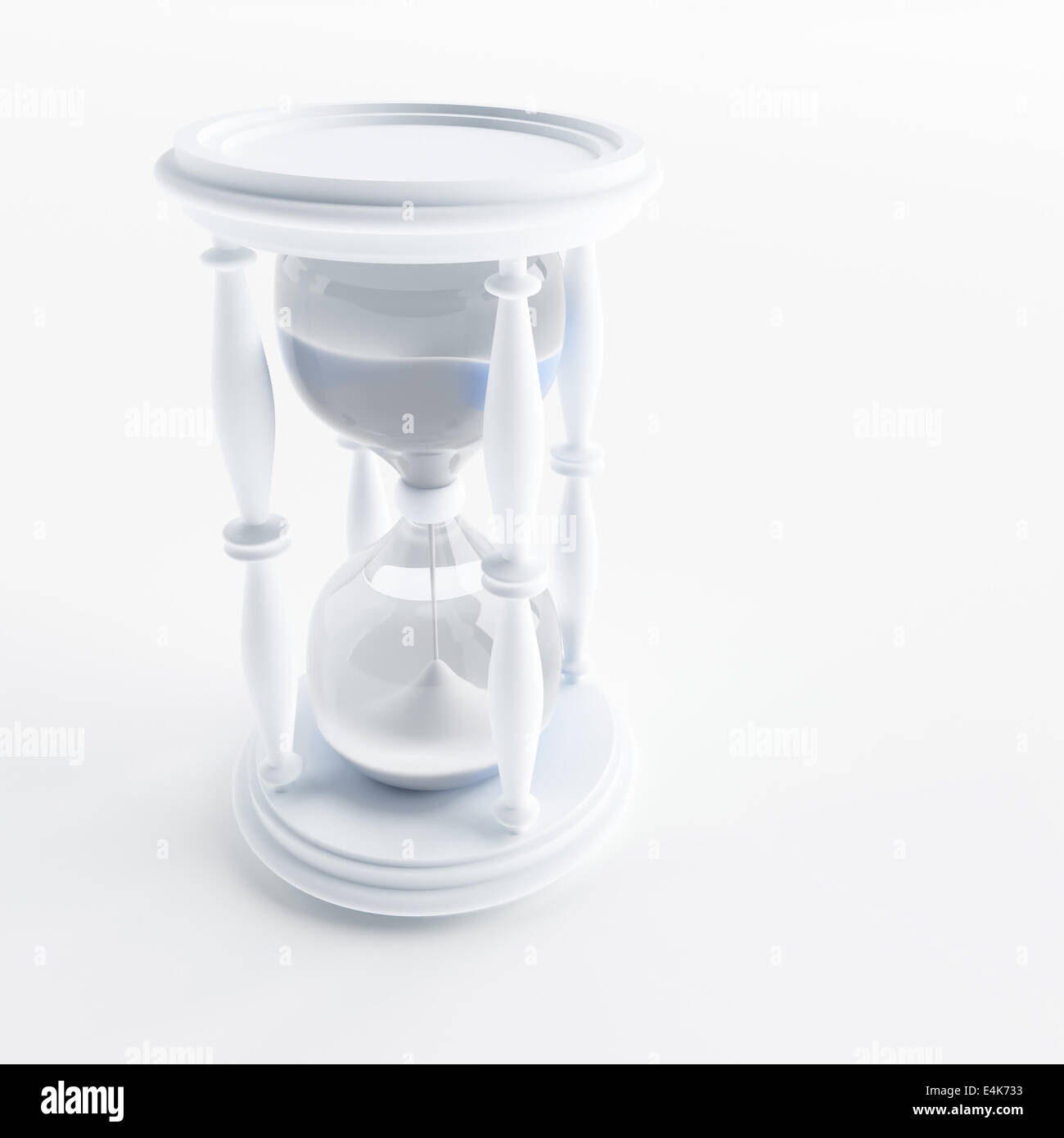 Sand glass counts time hi-res stock photography and images - Alamy