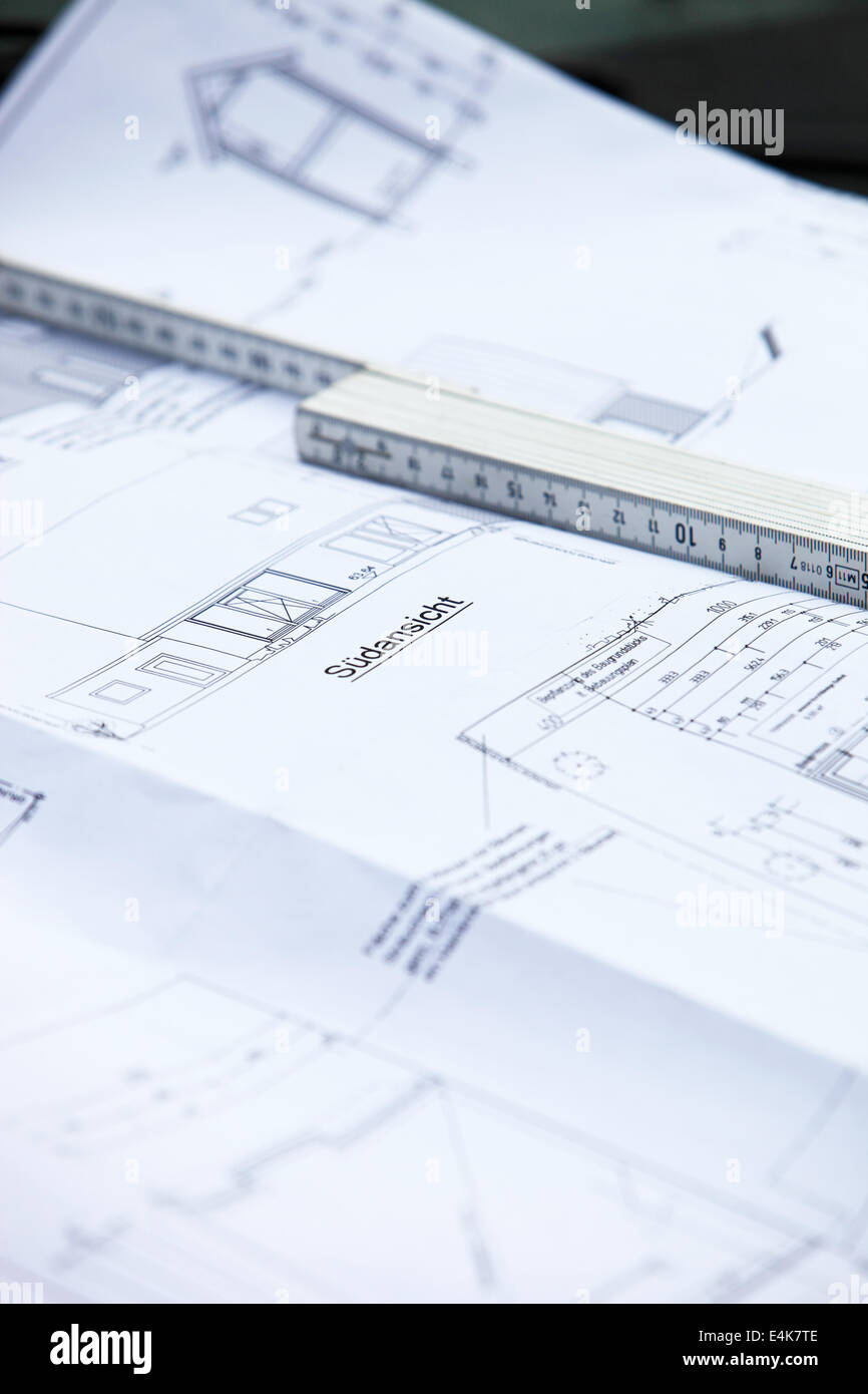 Building elevation plan hi-res stock photography and images - Alamy