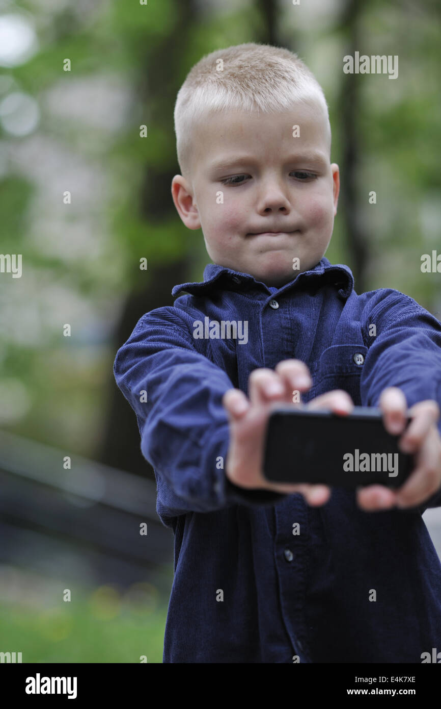 playing video games outdoor Stock Photo - Alamy