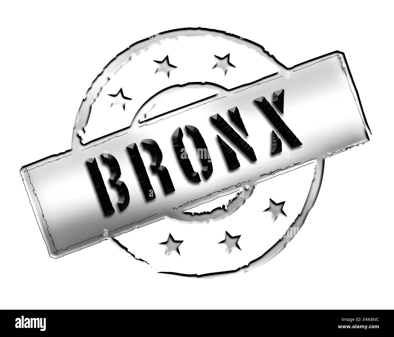 Stamp - BRONX Stock Photo - Alamy