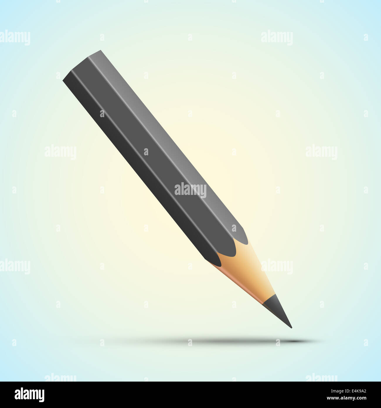 Black simple pencil hi-res stock photography and images - Alamy