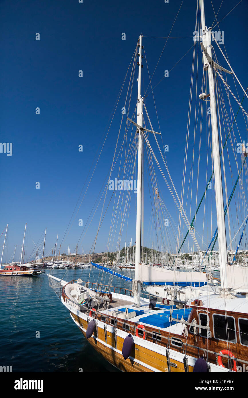 Bodrum town, Turkey Stock Photo - Alamy