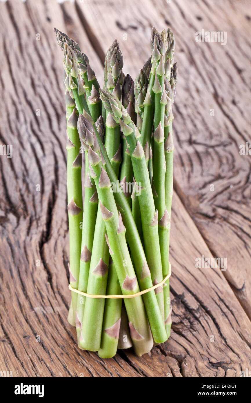 Asparagus on table hi-res stock photography and images - Alamy