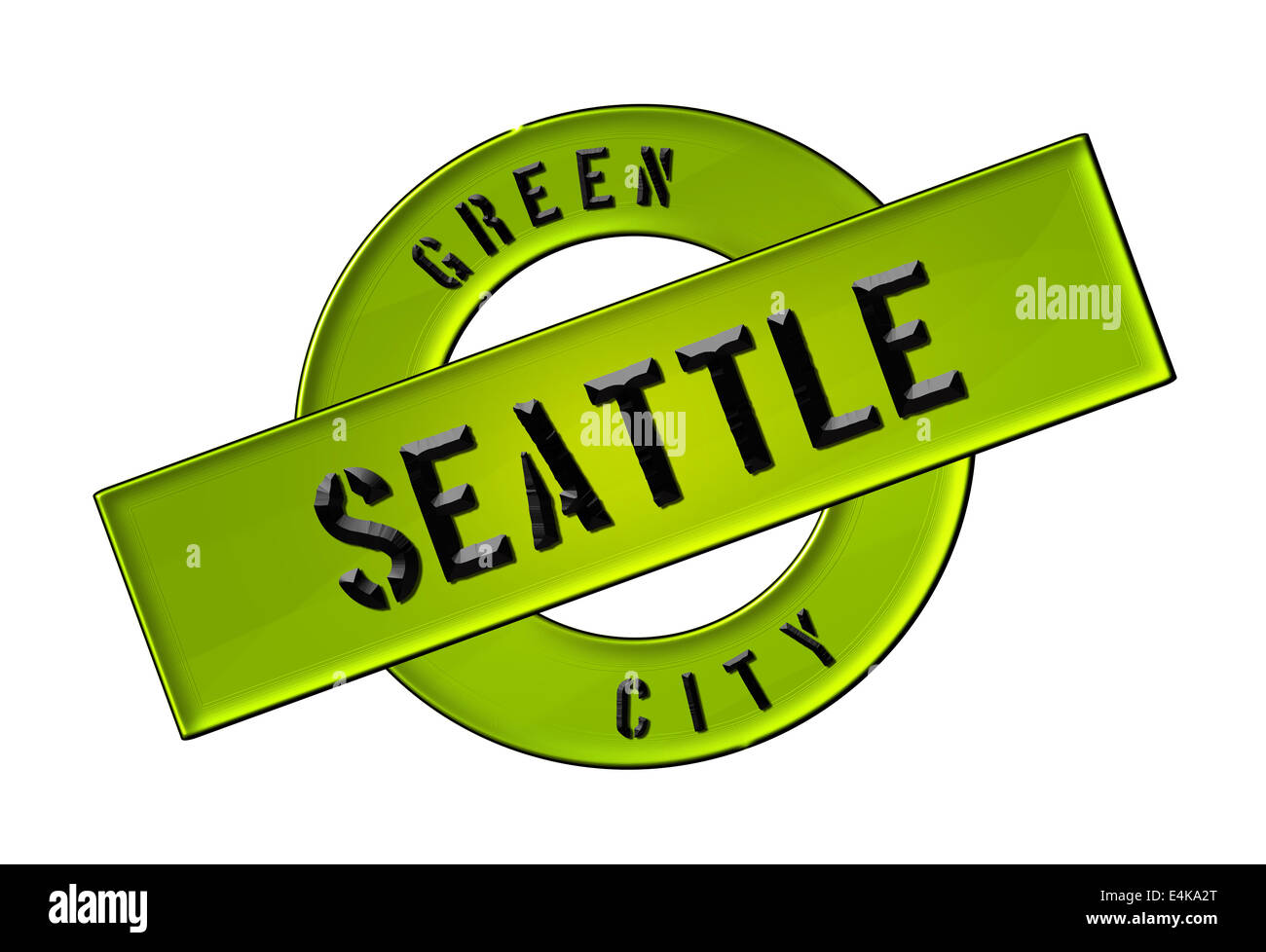 Seattle symbol Cut Out Stock Images & Pictures - Alamy