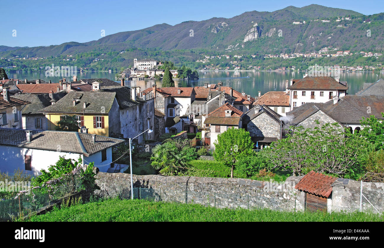 Italy orta lake orta tourists hi-res stock photography and images - Alamy