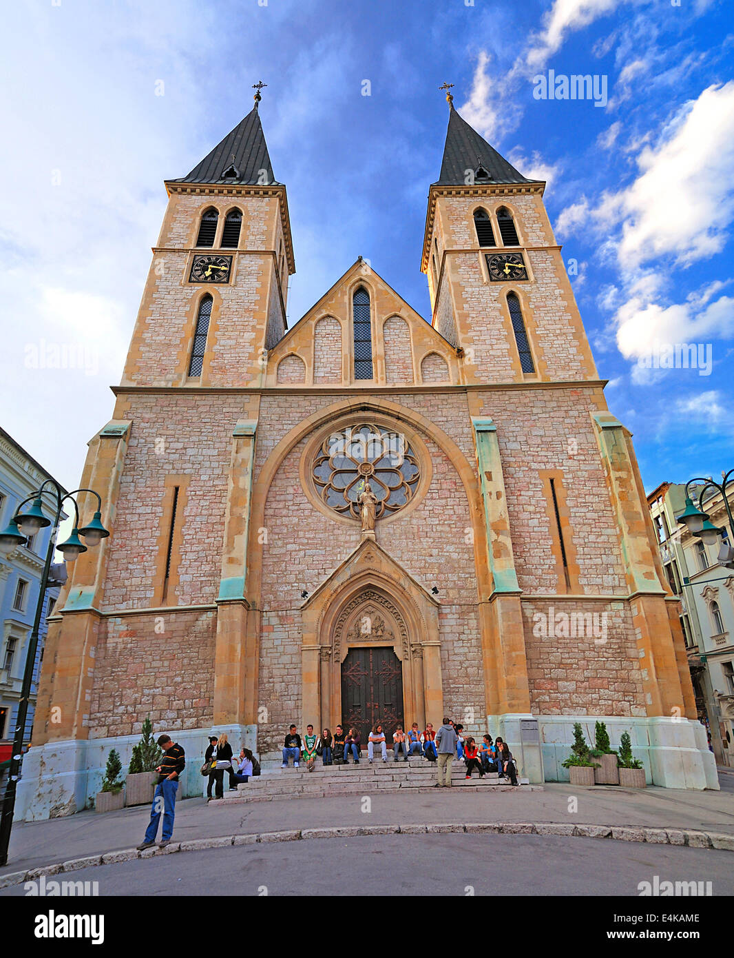 Sarajevo tower old orthodox church hi-res stock photography and images ...