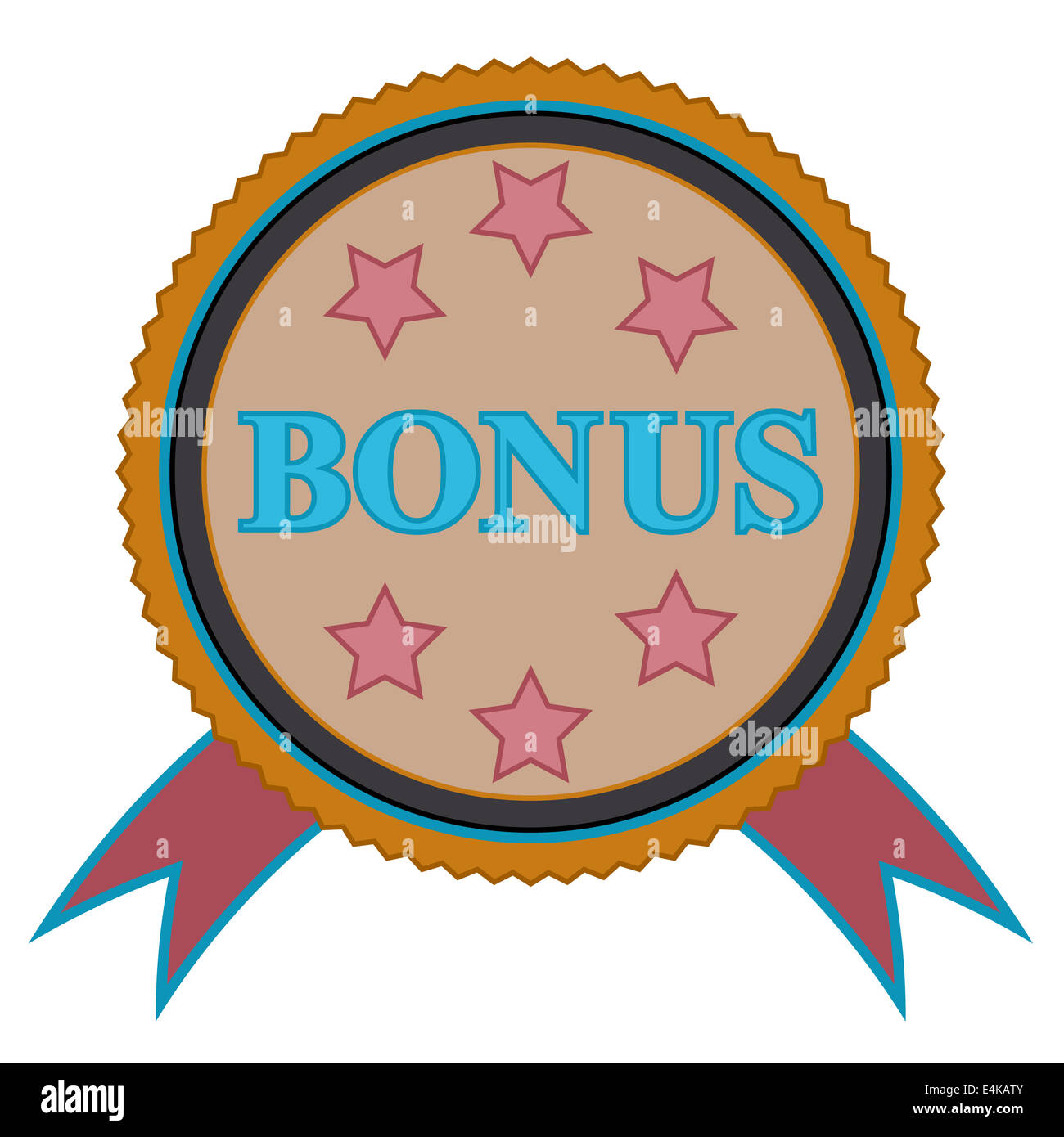 Bonus icon in vintage style Stock Photo - Alamy