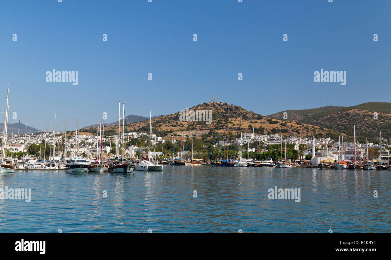 Bodrum town, Turkey Stock Photo - Alamy