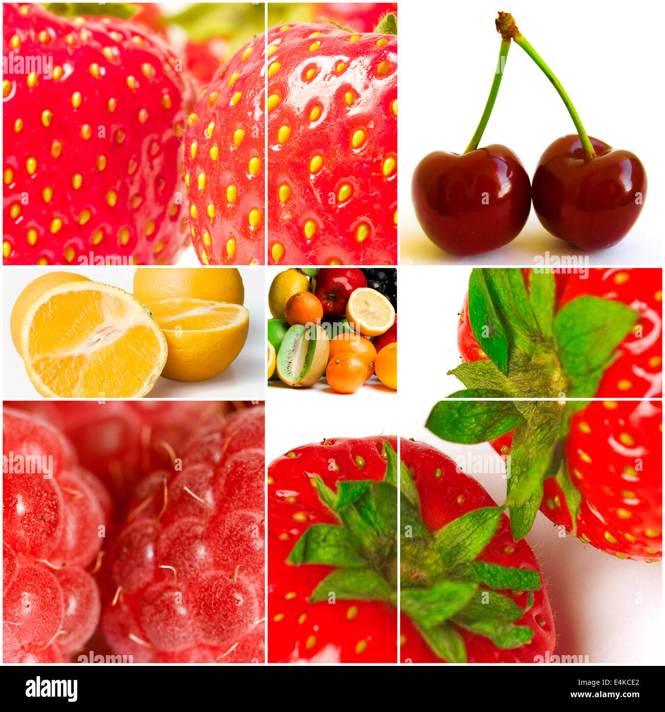 bright ripe fruit and berries Stock Photo - Alamy