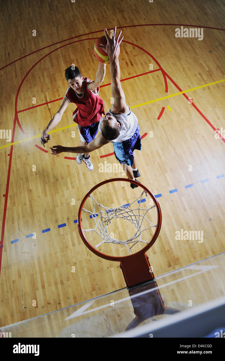 playing basketball game Stock Photo - Alamy