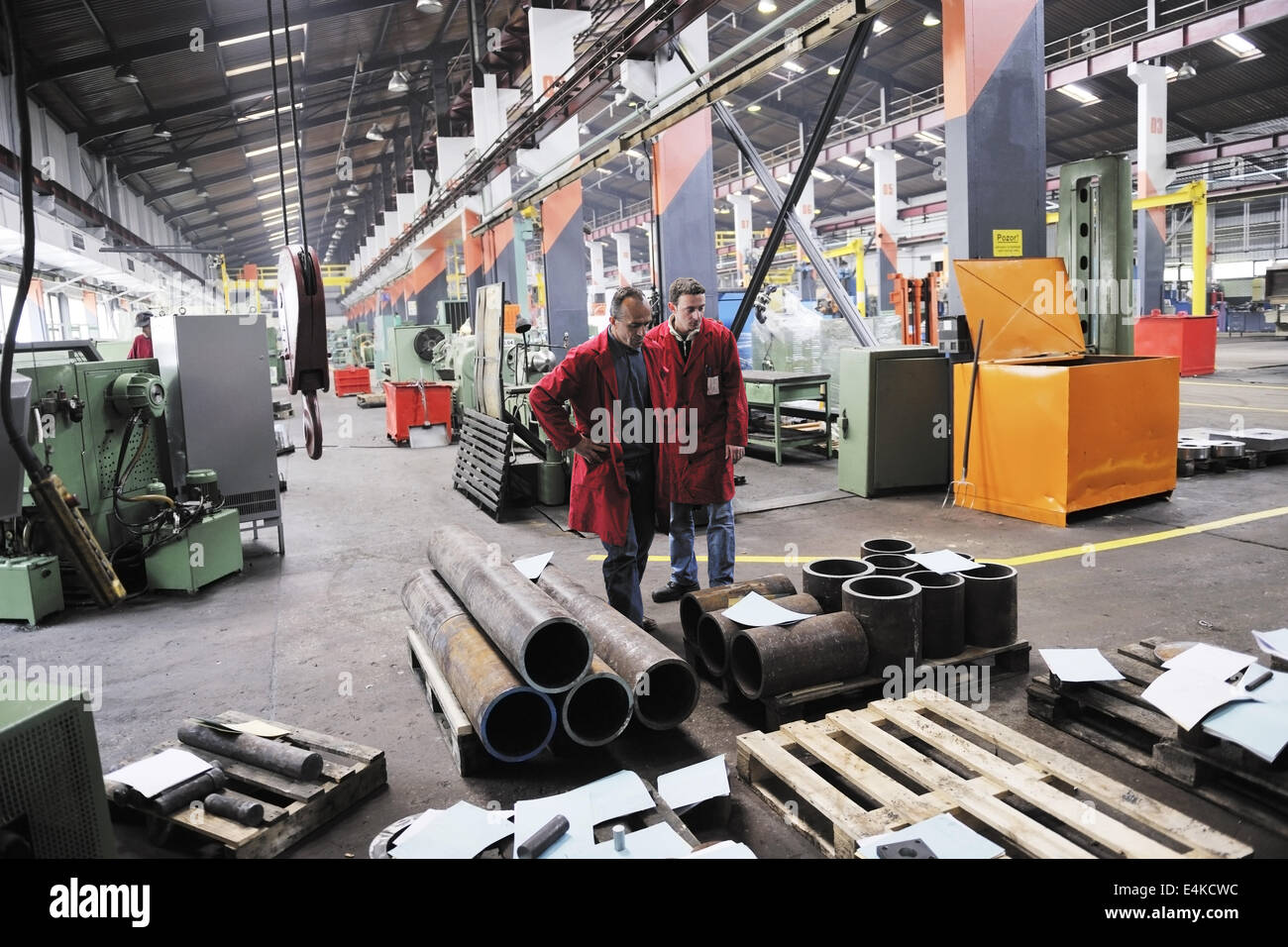 workers people in factory Stock Photo - Alamy