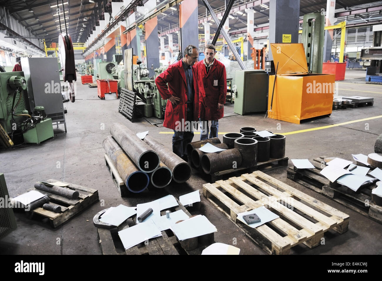 workers people in factory Stock Photo - Alamy