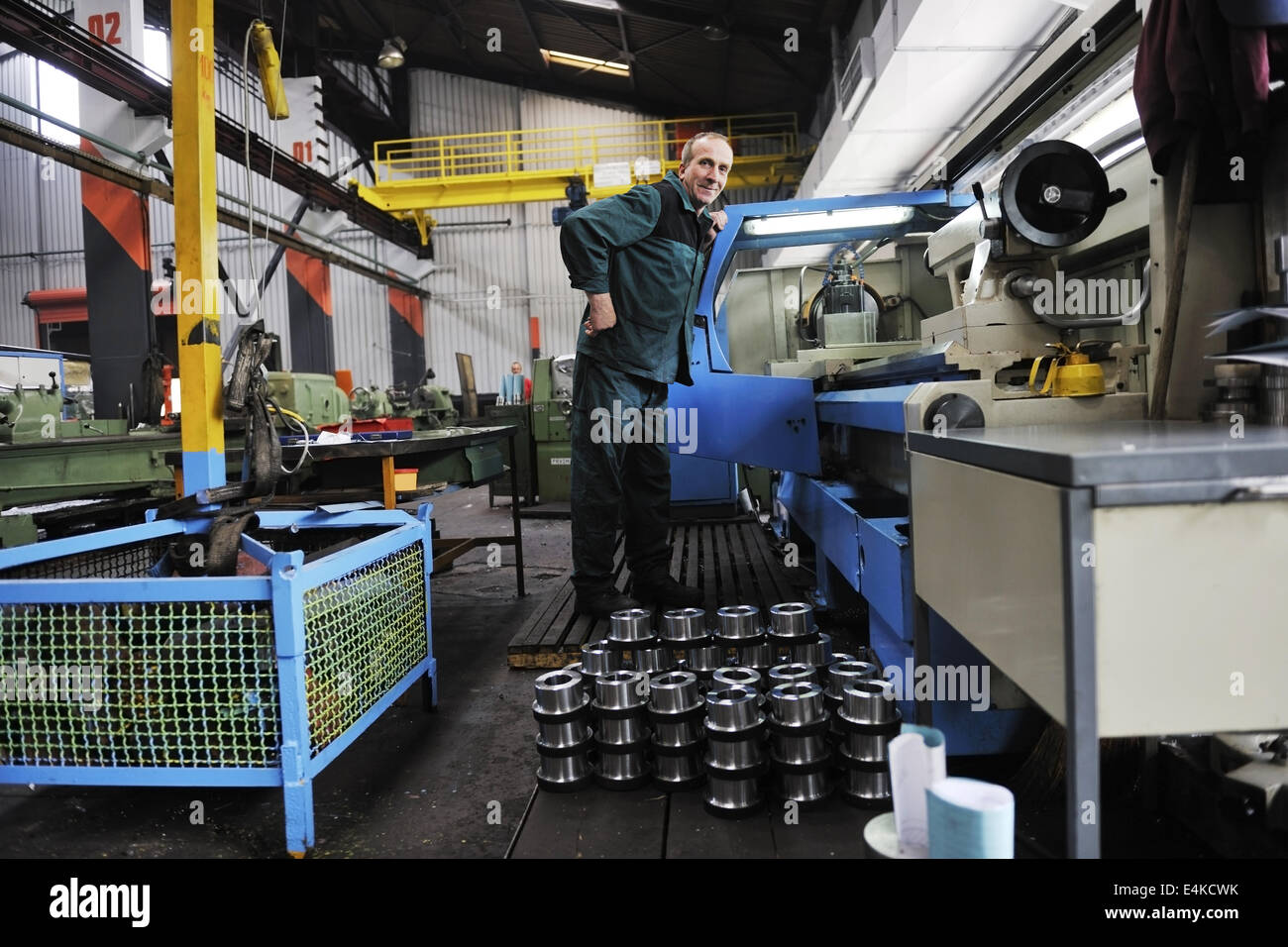 workers people in factory Stock Photo - Alamy