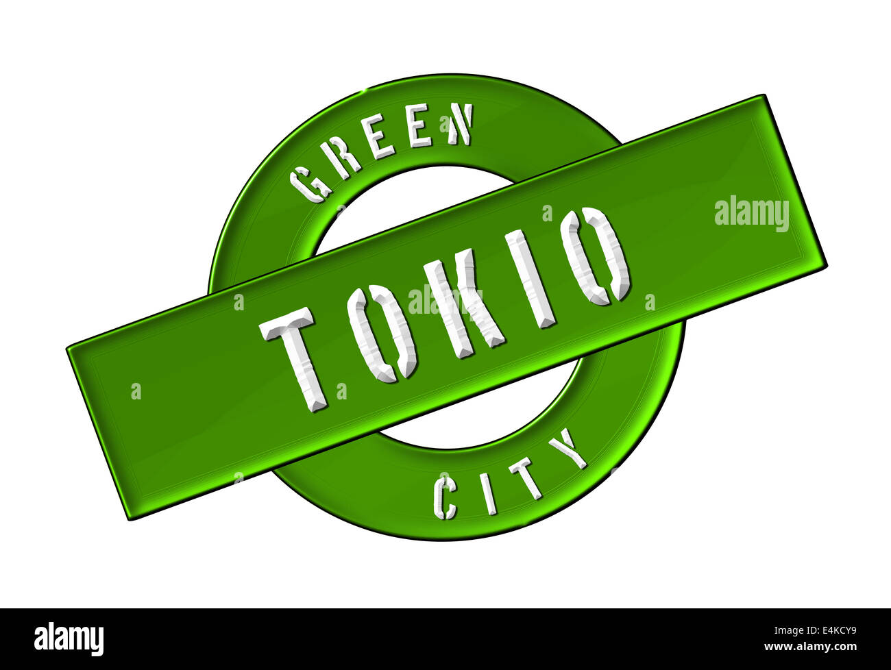 GREEN CITY TOKIO Stock Photo - Alamy