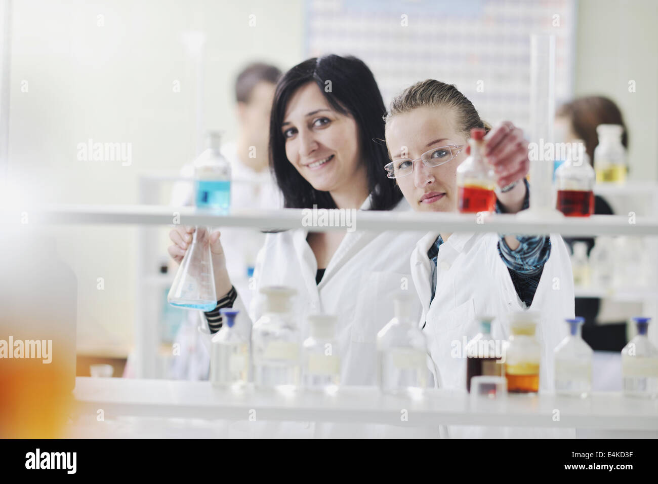 people group in lab Stock Photo - Alamy