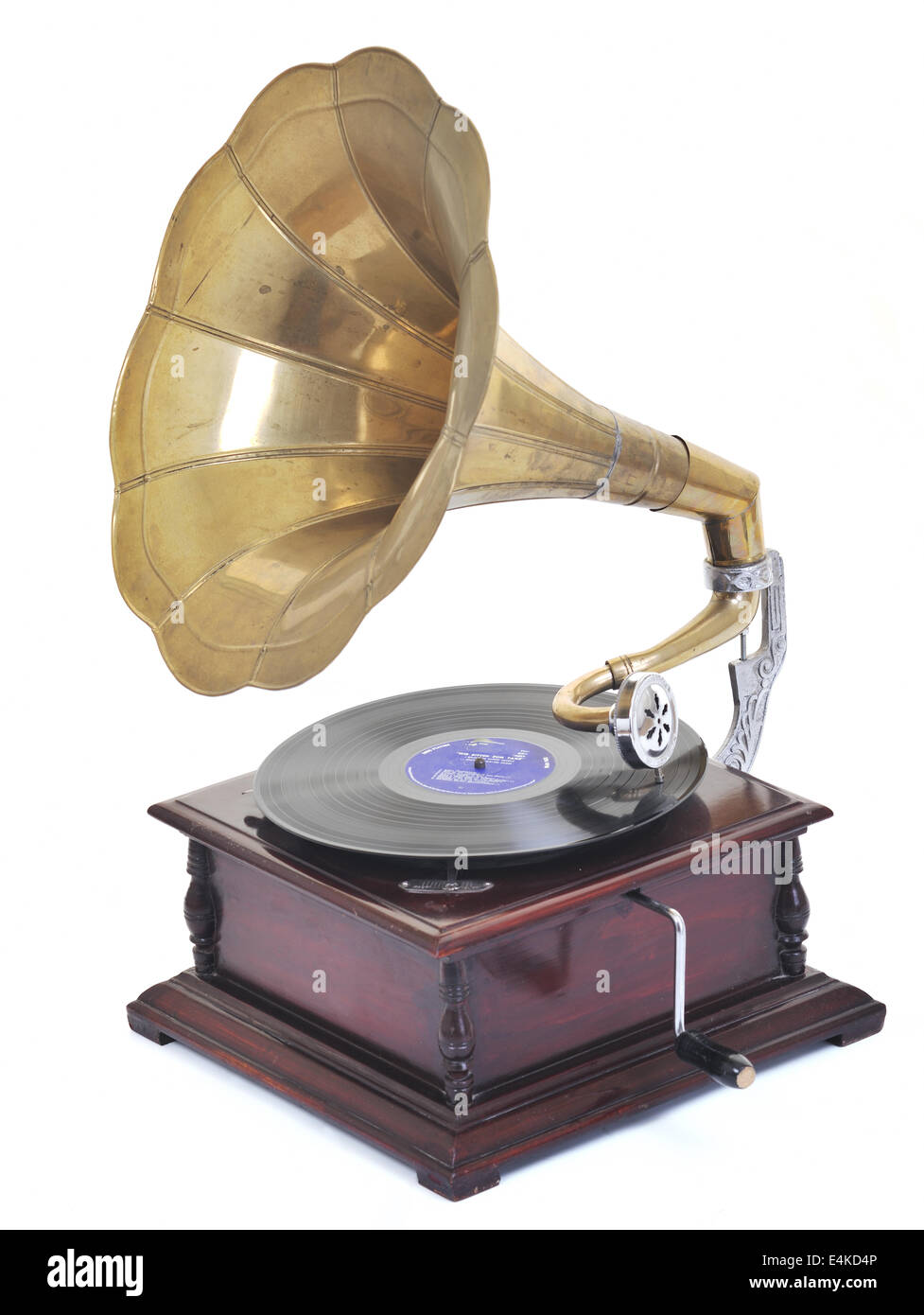 Edison record player Cut Out Stock Images & Pictures - Alamy