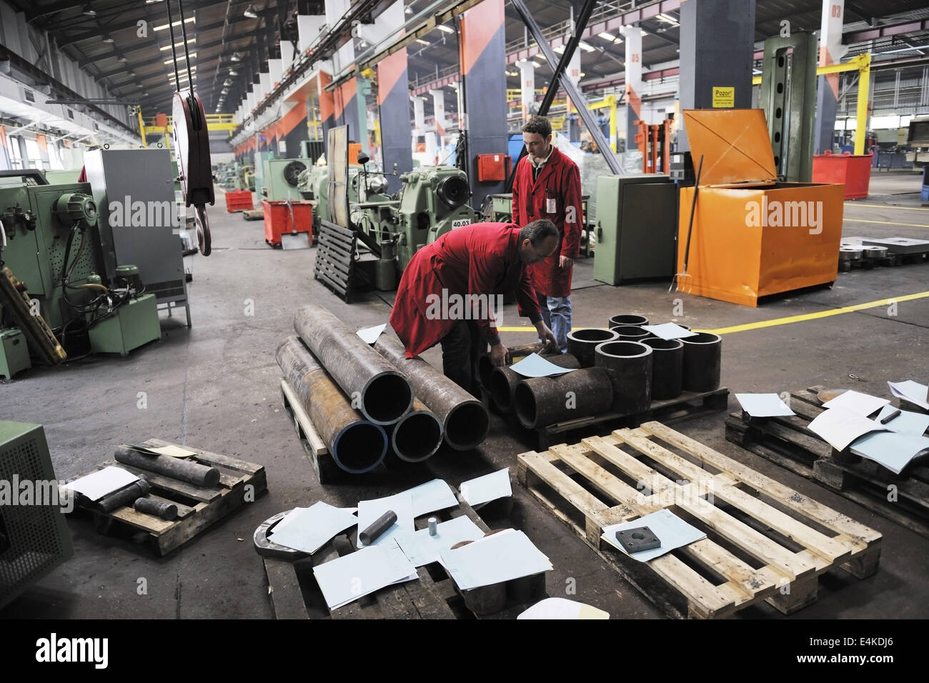 workers people in factory Stock Photo - Alamy