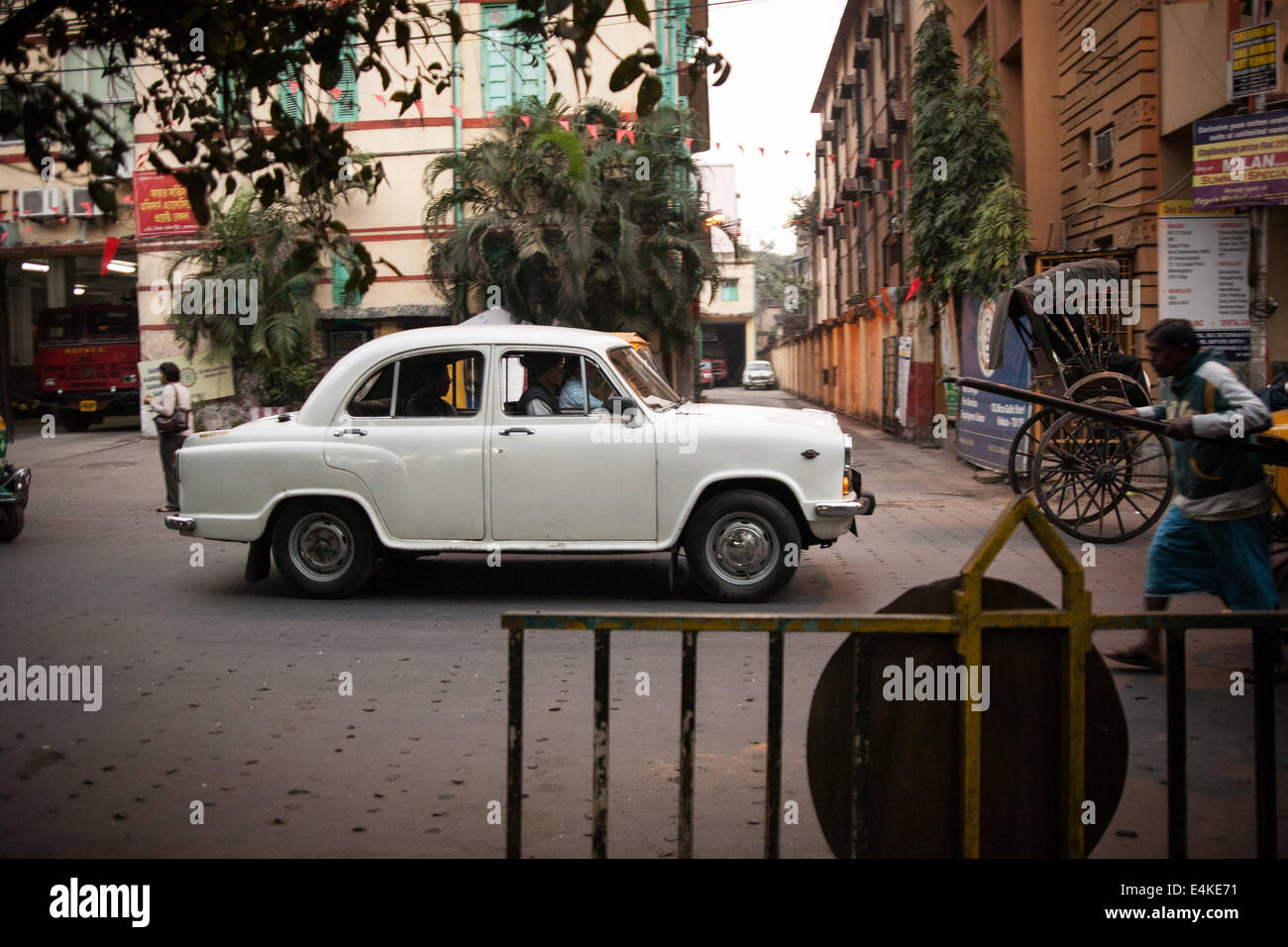 Cars On Street In India