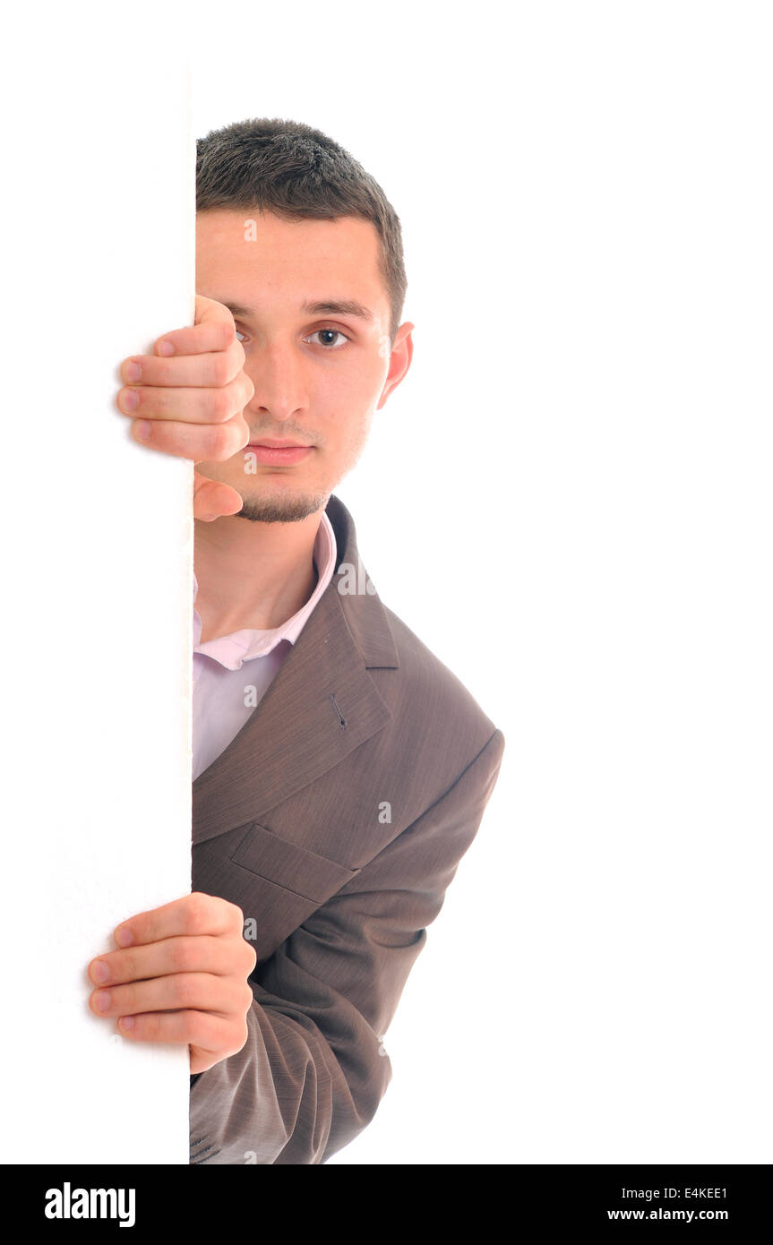 Man office notice board Cut Out Stock Images & Pictures - Alamy